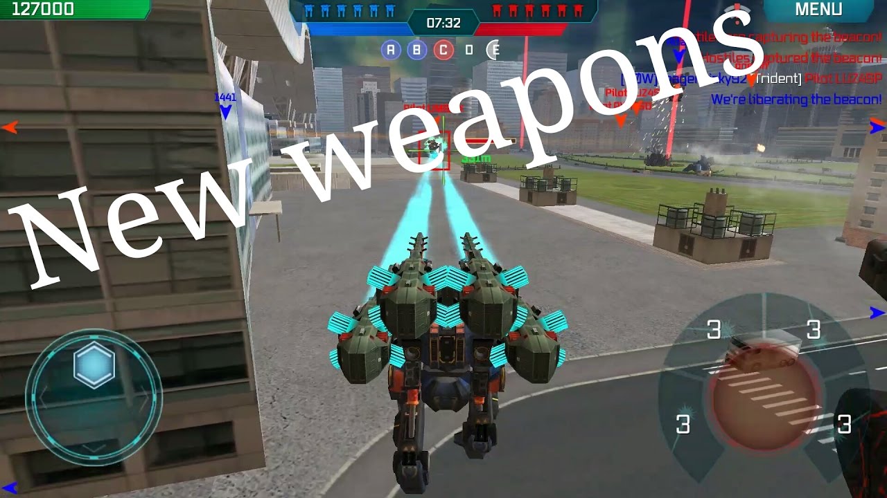 Light Prototype Weapon- War Robots - YouTube