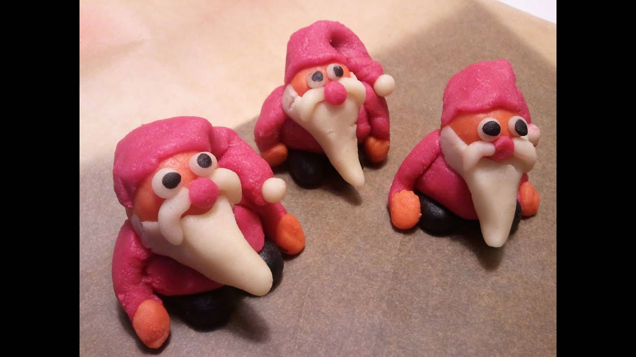 Marzipan Santa - YouTube