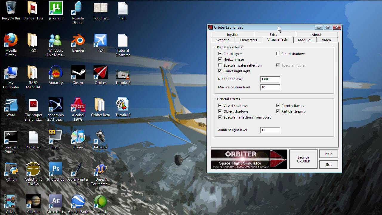 Orbiter: Tutorial 1 - Orbiter Launchpad Basics - YouTube