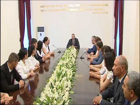 İlham Əliyevin Beyləqanda yeni istifadəyə verilmiş Gənclər Mərkəzində çıxışı