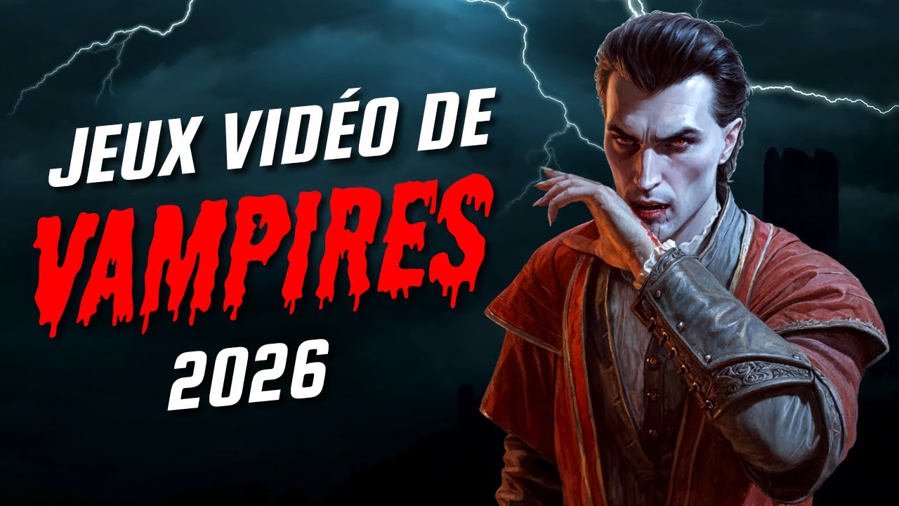 Le retour des VAMPIRES : 8 nouveaux jeux qui vont vous glacer le sang ...