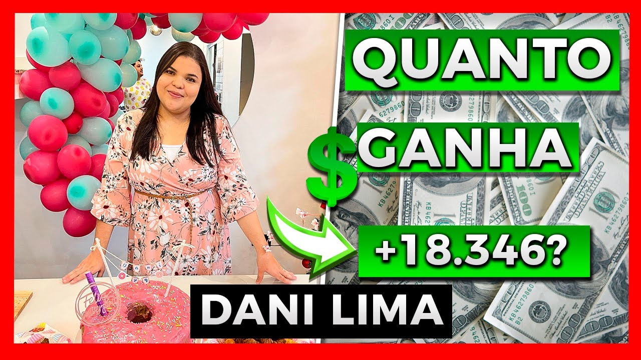 Veja QUANTO GANHA DANI LIMA ATUALIZADO 2023 - YouTube