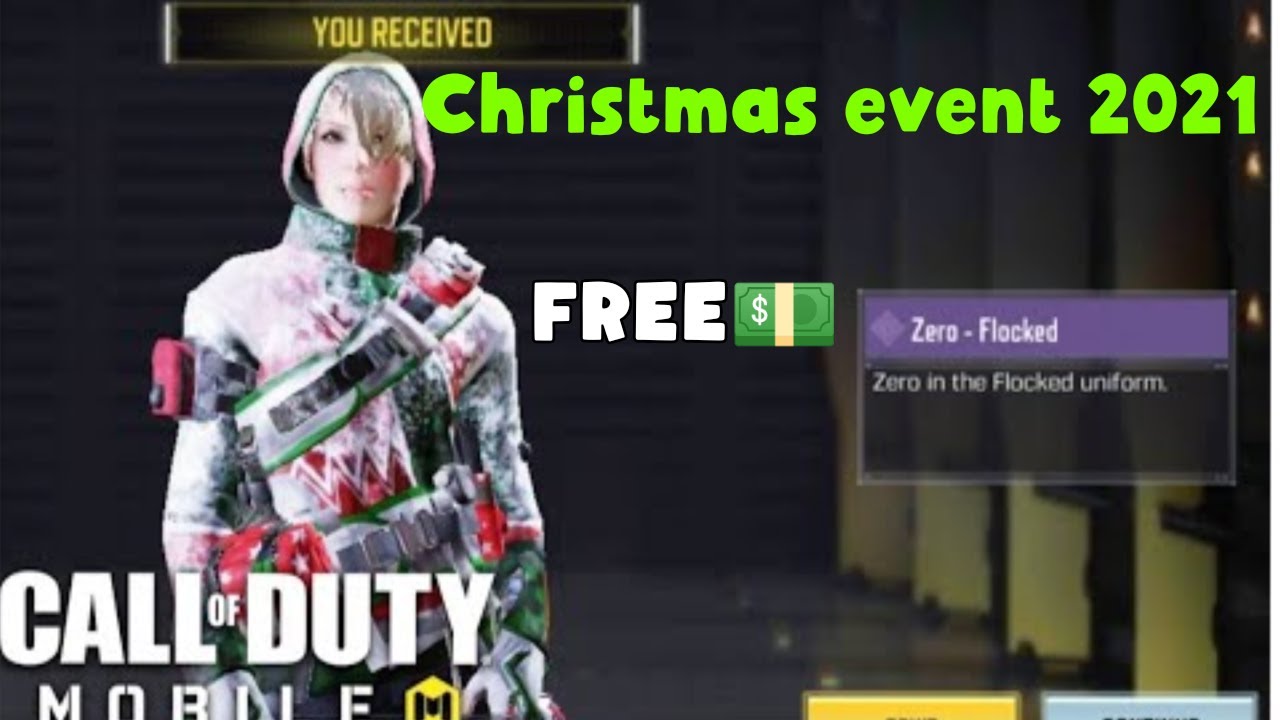 Getting Zero Flocked skin on CODM *Christmas event 2021* - YouTube