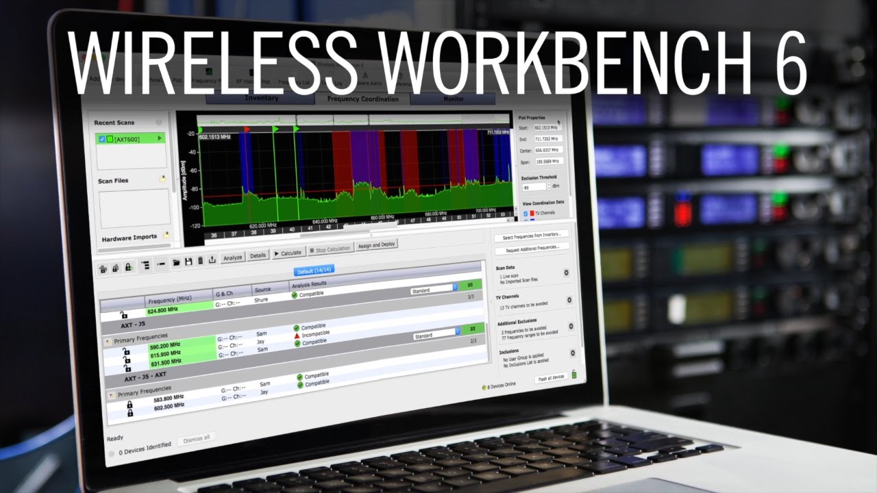 Shure Wireless Workbench 6: Übersicht - YouTube