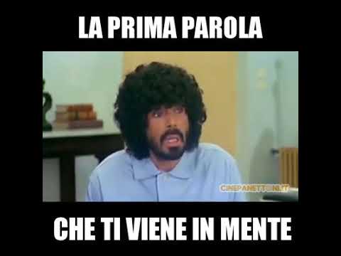 Tomas milian  La prima parola che ti viene in mente....FREGNA