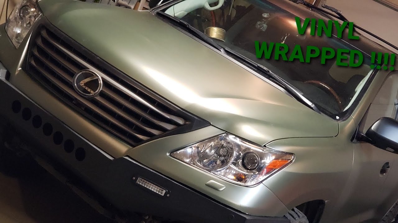 Lexus LX 570 Vinyl Wrap - YouTube