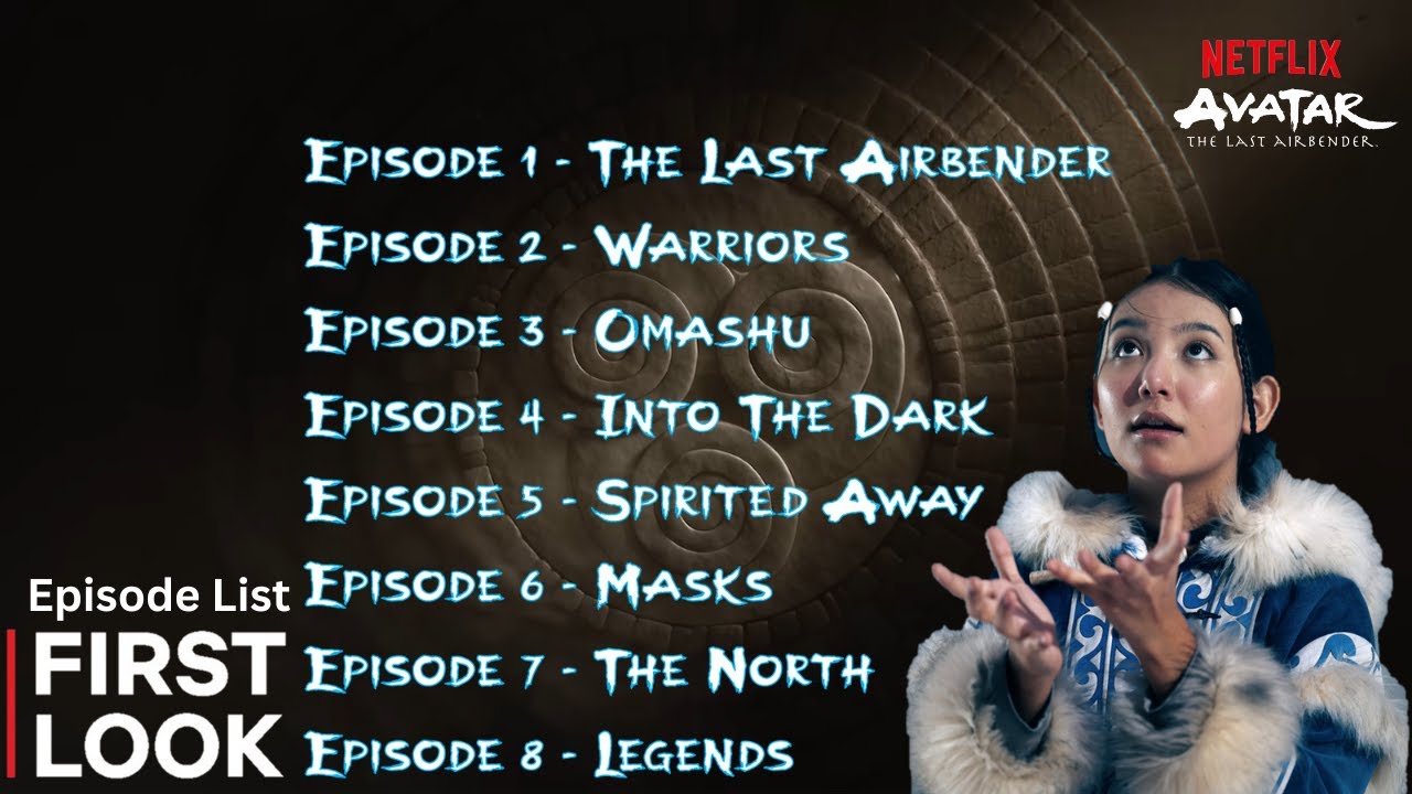 All Netflix Live Action Avatar Episodes Revealed - YouTube