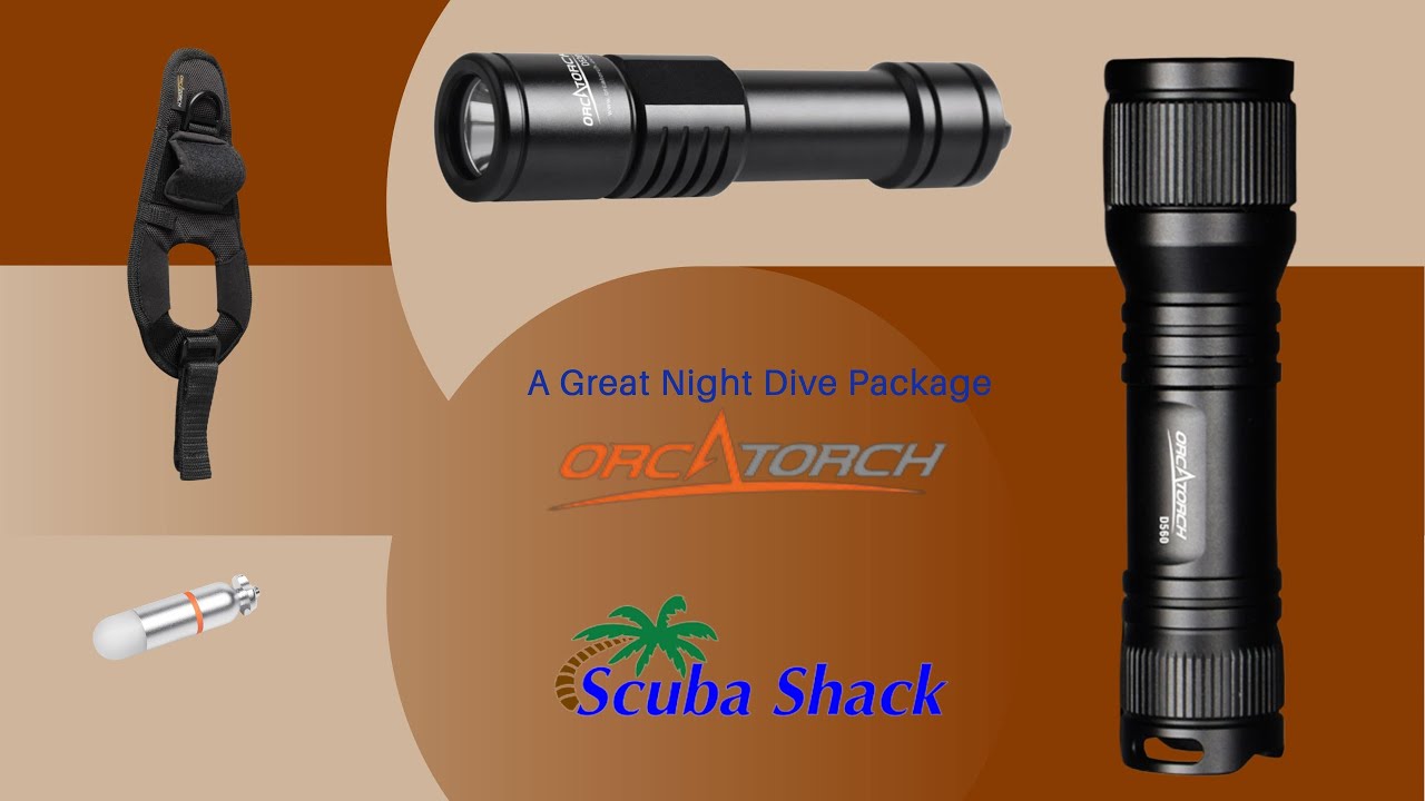 A Great Entry Level Night Dive Light Package from Orca Torch - YouTube