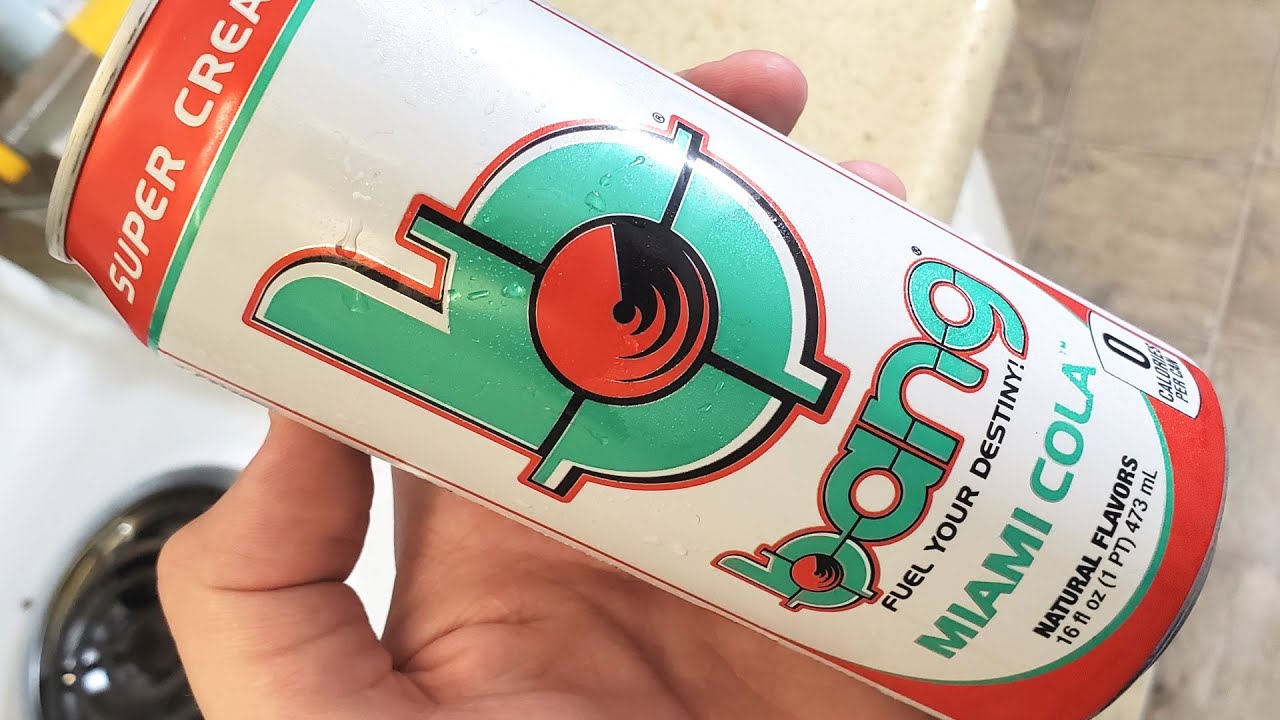 Totally Sober Reviews - BANG Miami Cola Energy Drink - YouTube