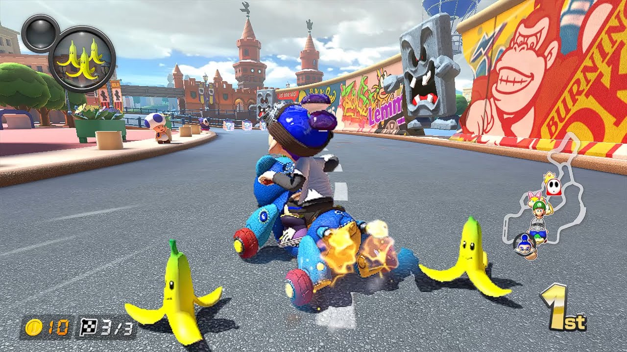 MARIO KART 8 DELUXE DLC wave 4, 🏁 Inkling Boy at the Moon Cup 🏆200cc ...