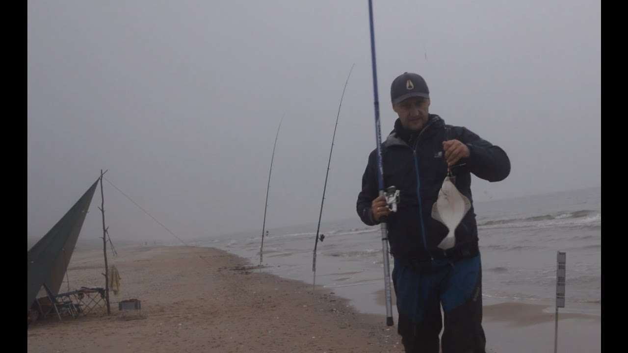 Two days flounders SEA FISHING adventure at baltic sea in Latvia. - YouTube