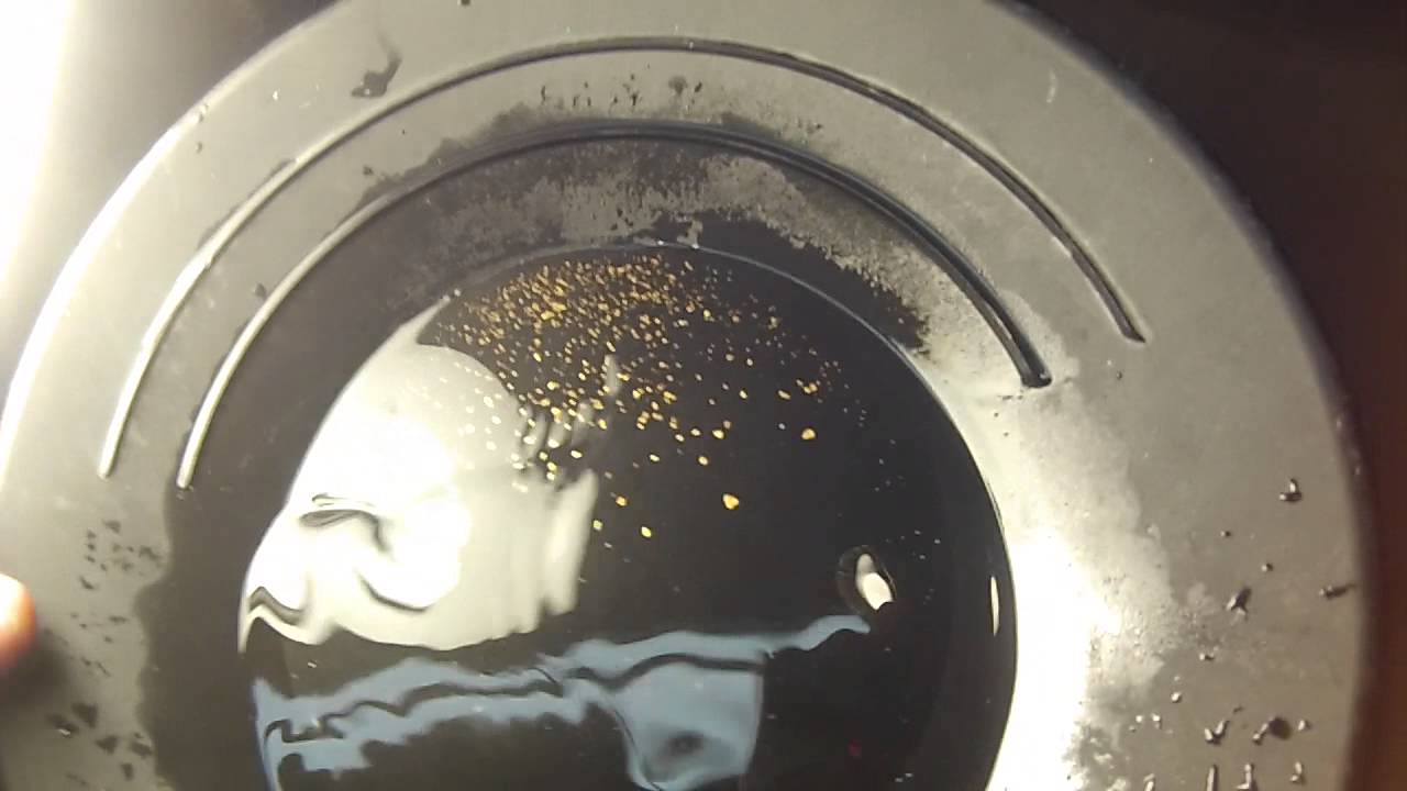 gold clean up part 1 - YouTube