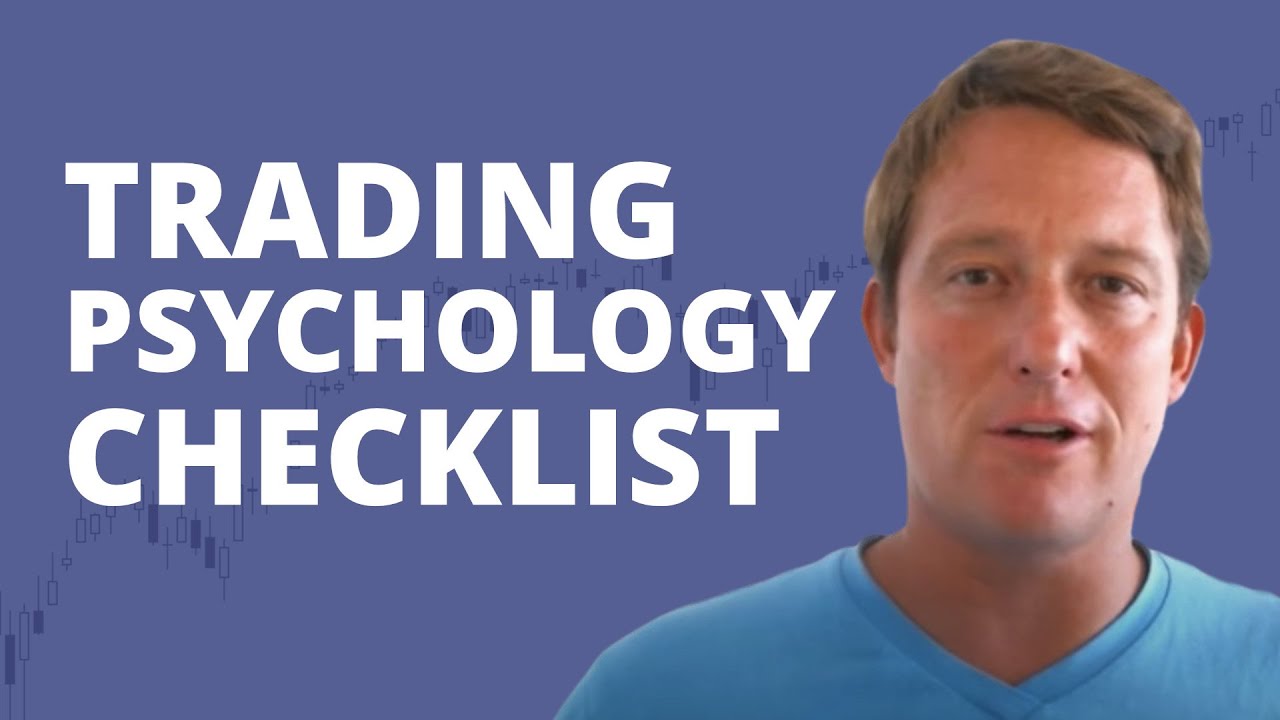 Trading Psychology Checklists We Use Before Trading - YouTube