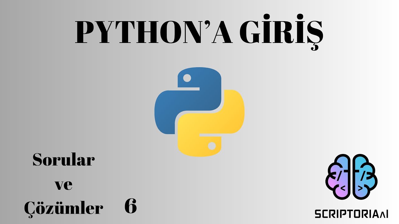 Python'da Match Case ve İleri Seviye Koşullar - Çözümlü Sorular 6 - YouTube