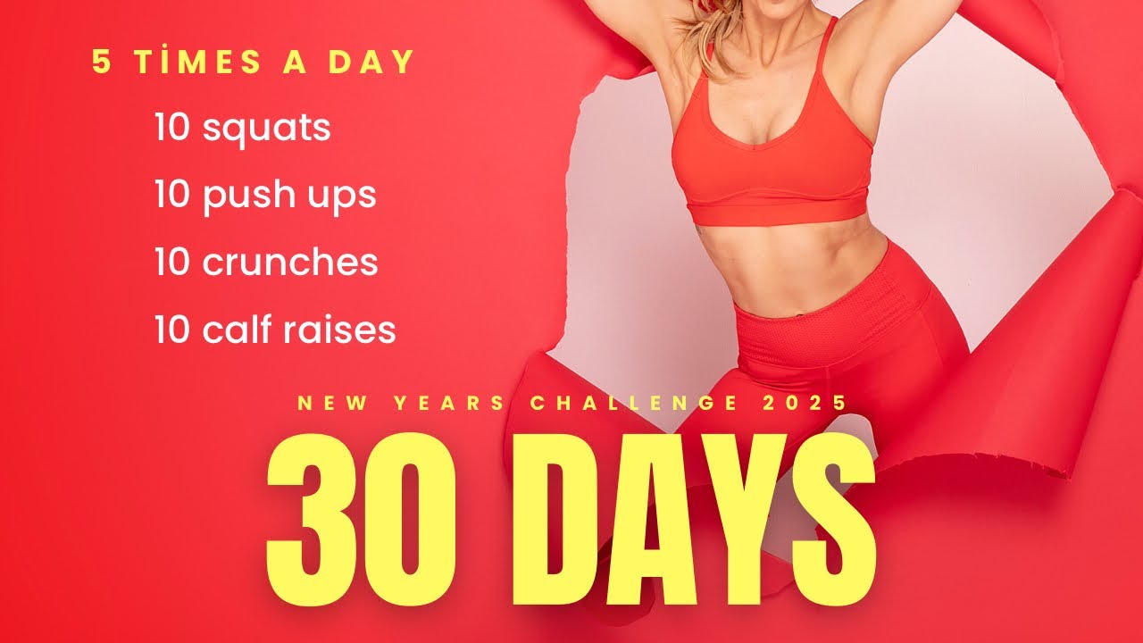 MOVE MORE 2025 EASY CHALLENGE 30 DAYS - YouTube