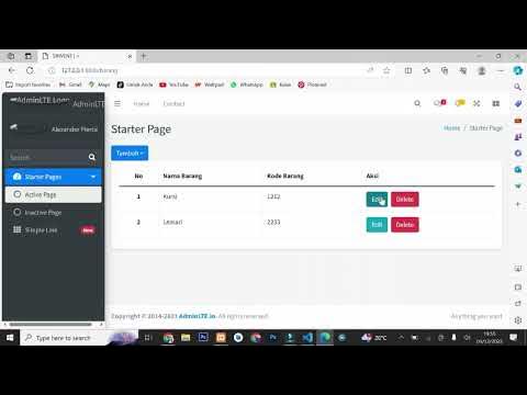 Projects CRUD #laravel10 - YouTube