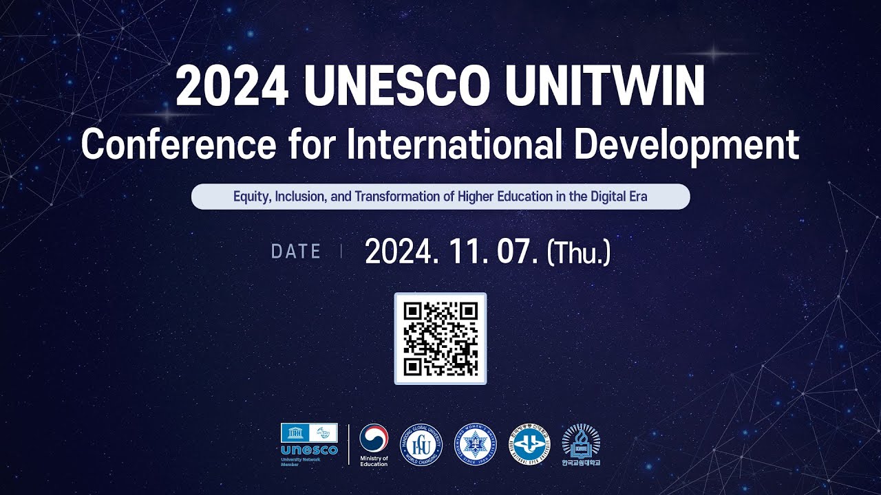 2024 UNESCO UNITWIN Conference for International Development - YouTube