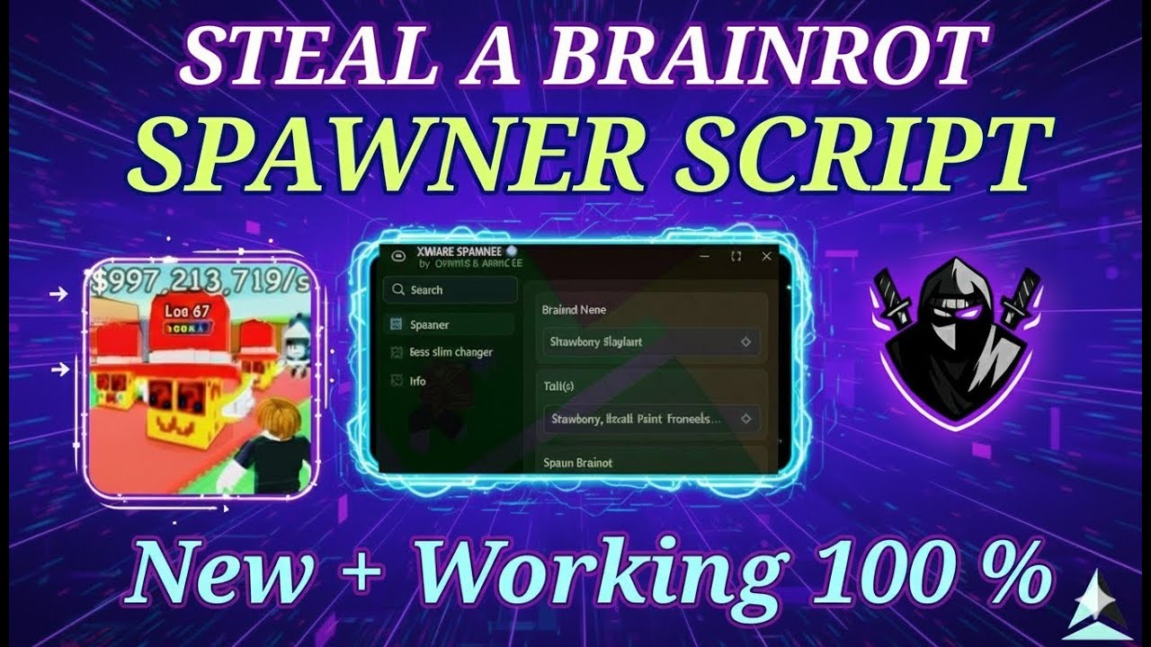 Steal a Brainrot Script | Auto Spawner - YouTube