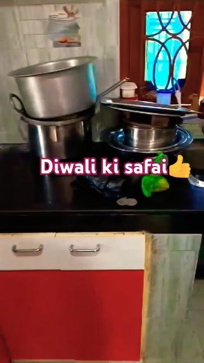 Diwali ki safai suru ho gayi | #kitchen #safai #diwali #shorts #ytshorts #trending #funny#comedy ...