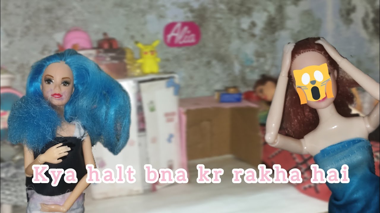 Wake up😴⏰ barbie house🏠#barbie - YouTube