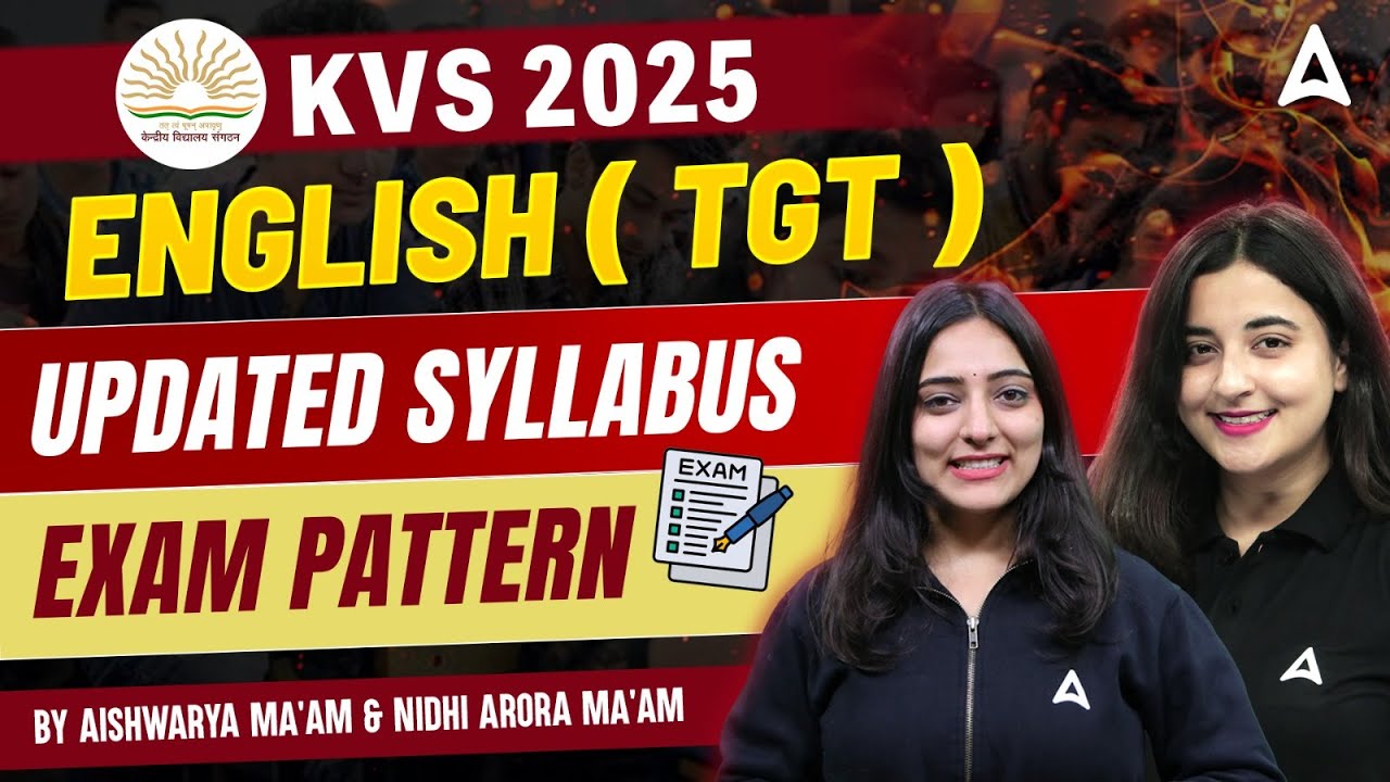 KVS 2025 | KVS ENGLISH UPDATED SYLLABUS & EXAM PATTERN - YouTube