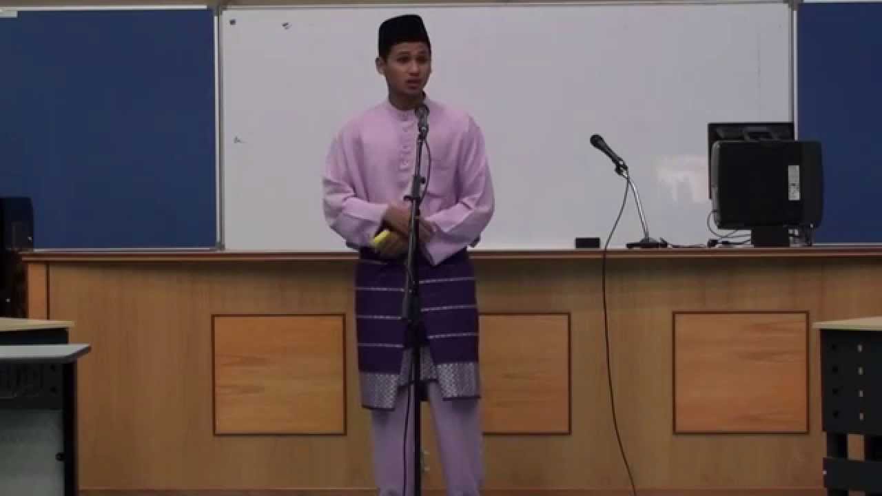 Aniq Akif - Pertandingan Pidato Fiesta Apresiasi Bahasa Fakulti ...
