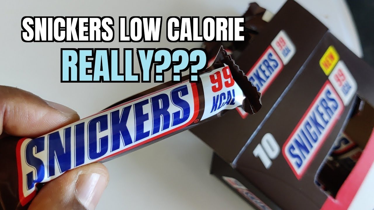 SNICKERS 99 Kcal Manipulating Customers With Chocolate Bar Low Calories ...