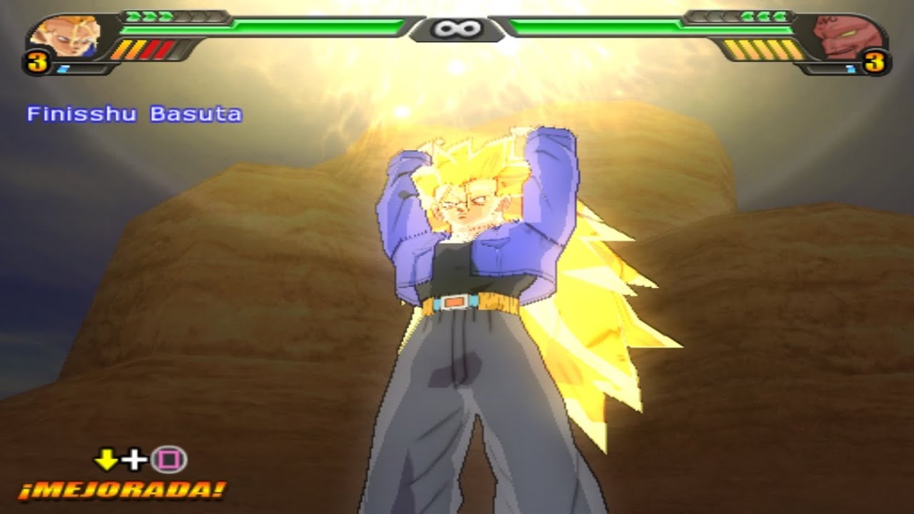 Trunks normal,ssj,ssj3 Dragon Ball Z Budokai Tenkaichi 3 mod - YouTube