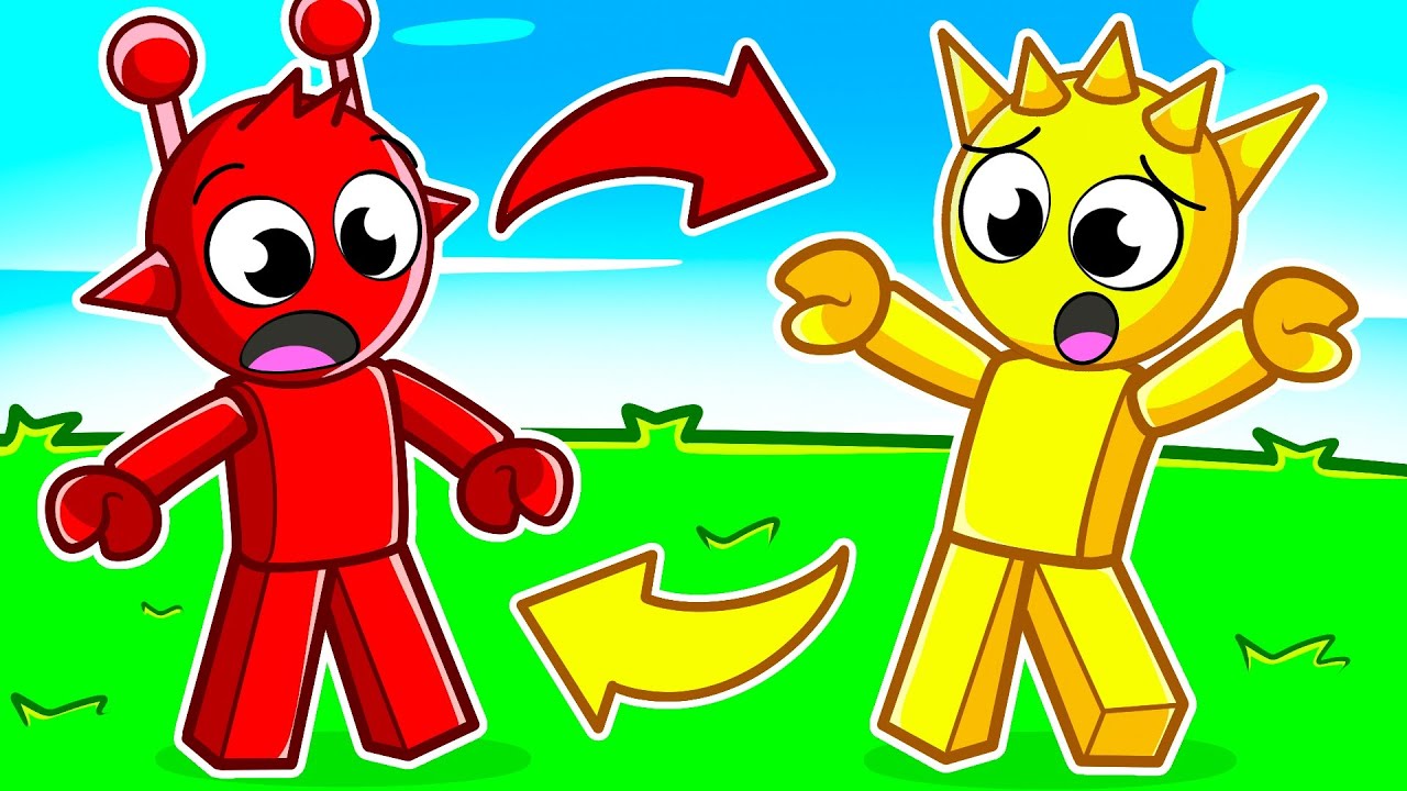 SIMON & RADDY COLOR SWAP! - YouTube