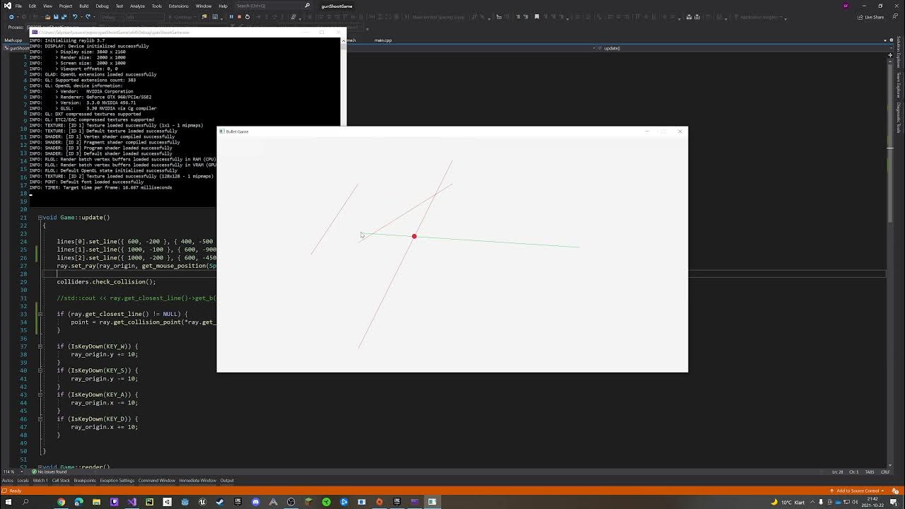 Raycast c++/Raylib - YouTube