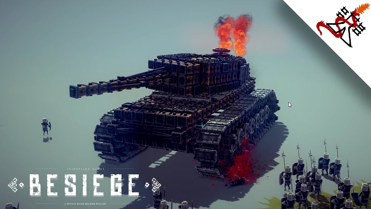Besiege Compilation top10 tank besiege 2016. - YouTube