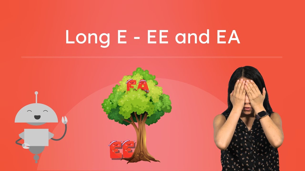 Long E - EE and EA - Learn Long E Vowel Teams for 1st-Grade Reading ...