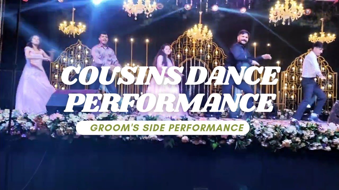 Cousins Dance Performance | Groom's Side Performance | The Womaniya's ...