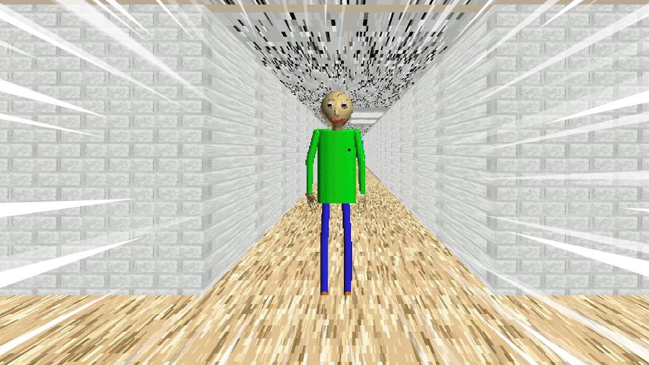 POV: You're A Hardcore FPS Player Playing Baldi's Basics - YouTube