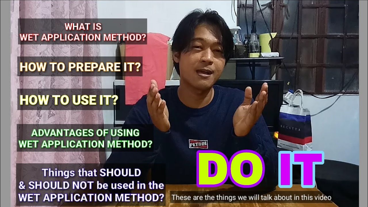 WET APPLICATION METHOD! #WETSTICKER #DECAL - YouTube