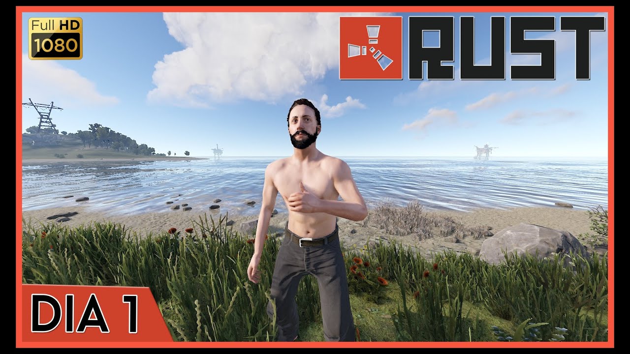EMPEZANDO EN UNIVERSO LATINO PVP ☢ Rust Dia 1 - Full HD Gameplay ...