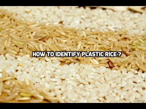 How to find Plastic Rice in India ? - YouTube