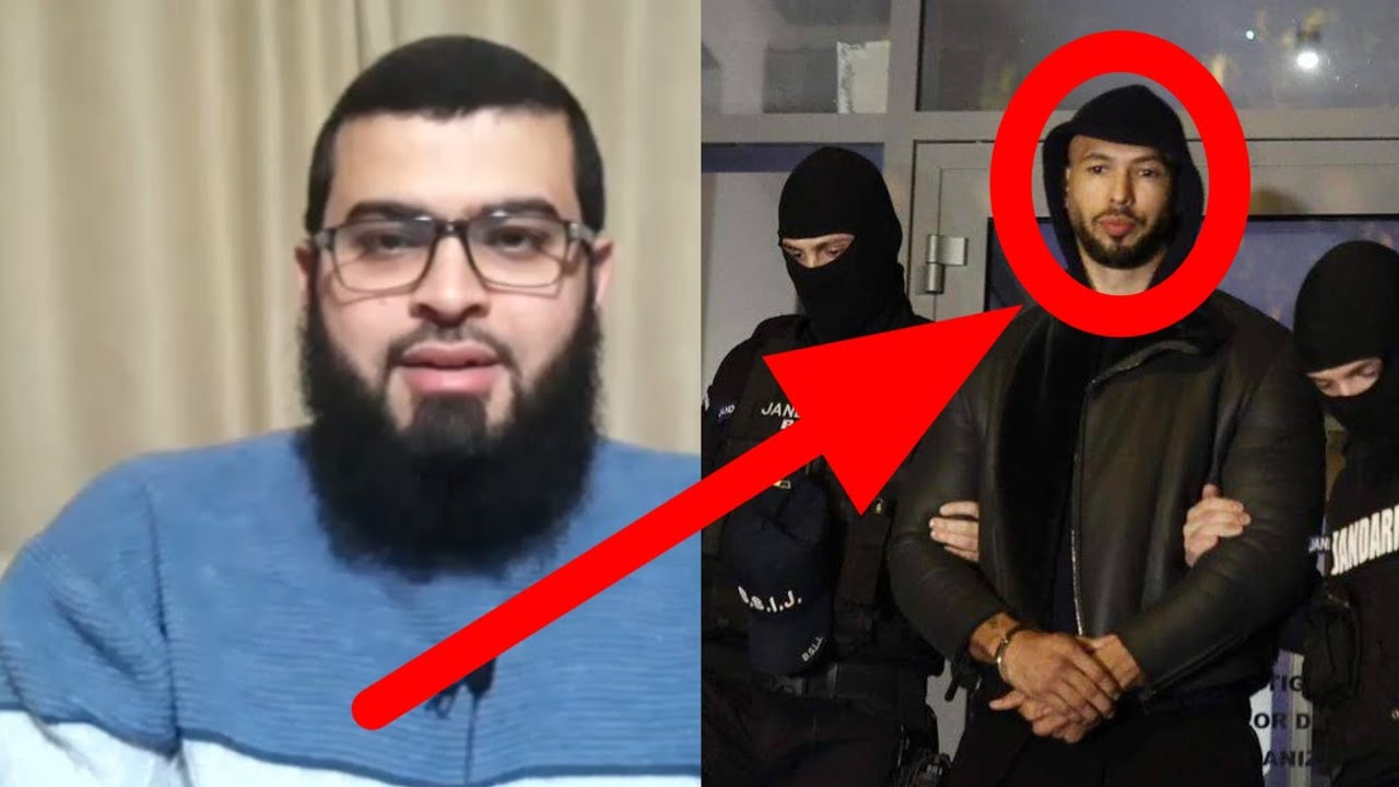 خروج اندرو تيت من السجن وفرحة المسلمين Youtube