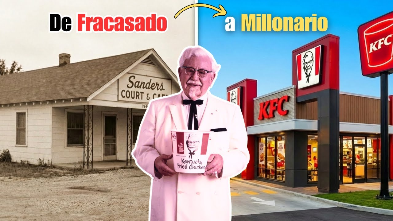 La increíble historia de KFC: del rechazo al éxito mundial - YouTube