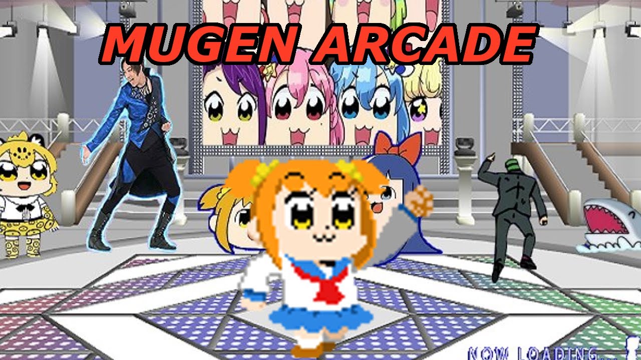 MUGEN Arcade Mode with Popuko - YouTube