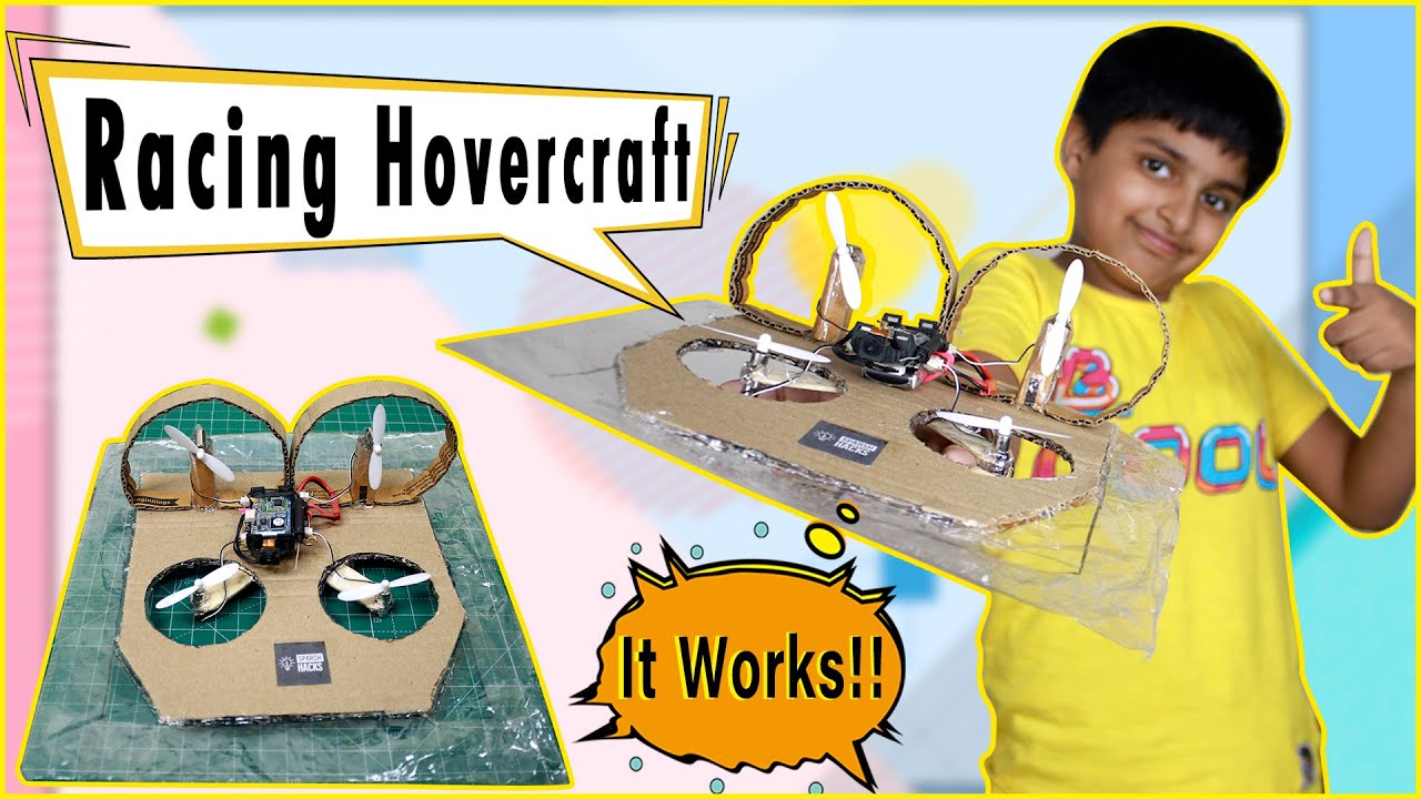 How to Make a Hovercraft at Home - it REALLY WORKS! | Build Your Own ...