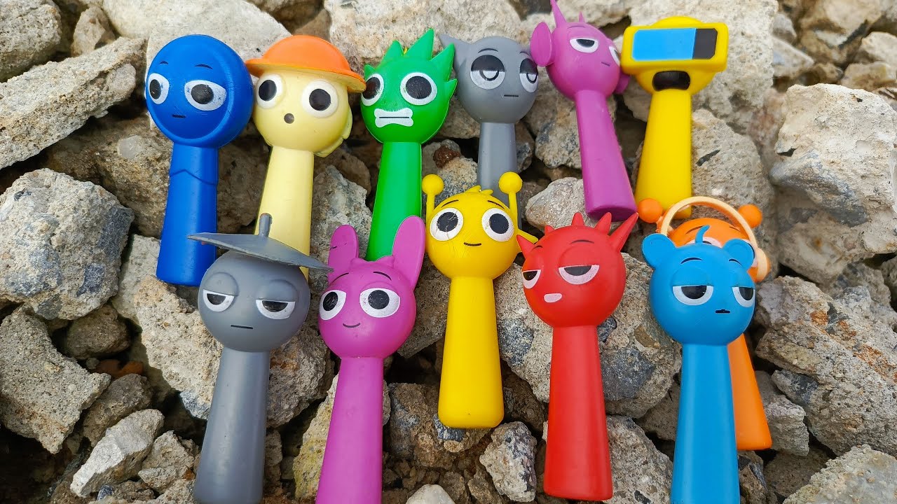 HUNTING INCREDIBOX SPRUNKI IN THE CORAL ROCK | DURPLE | SKY | OREN ...