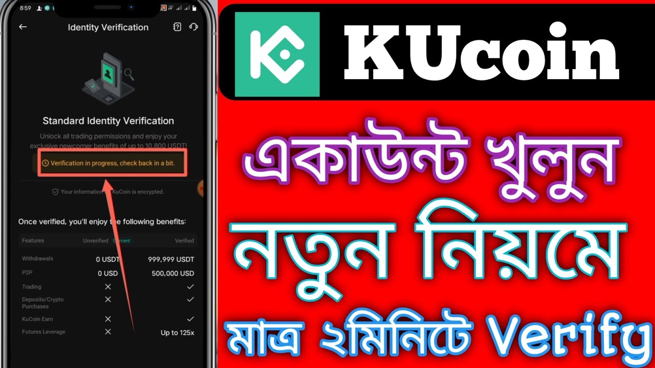 How To Create kucoin Account 2024 | Verification on kucoin Account ...