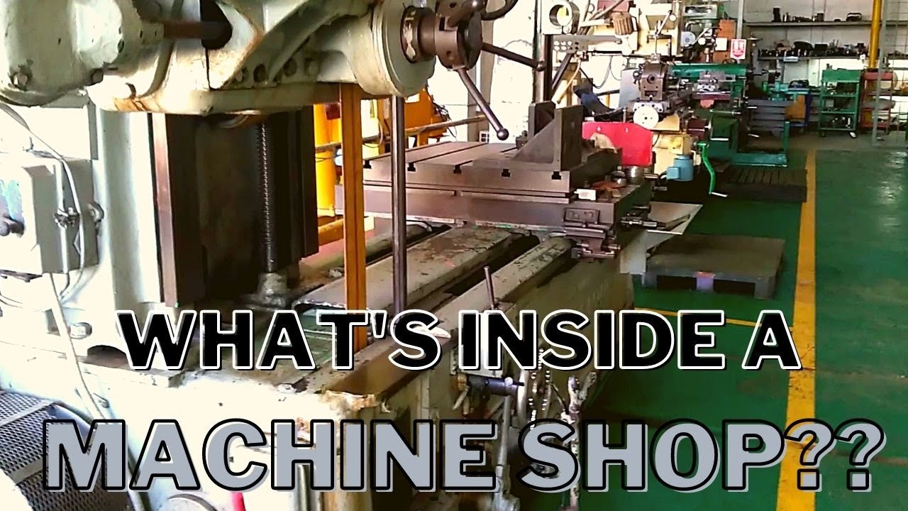 Machine Shop Tour | Lathe Machning | CNC - YouTube