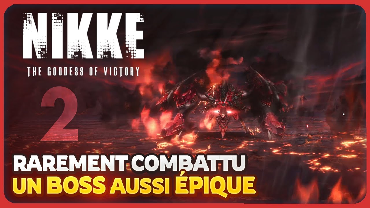 RAREMENT combattu un BOSS AUSSI ÉPIQUE 🔥 Godess of Victory NIKKE - YouTube
