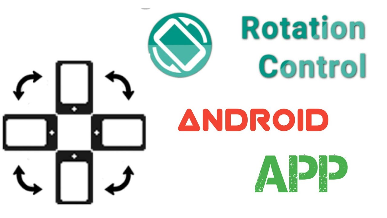How to turn or rotate screen to landscape mode in Android - YouTube