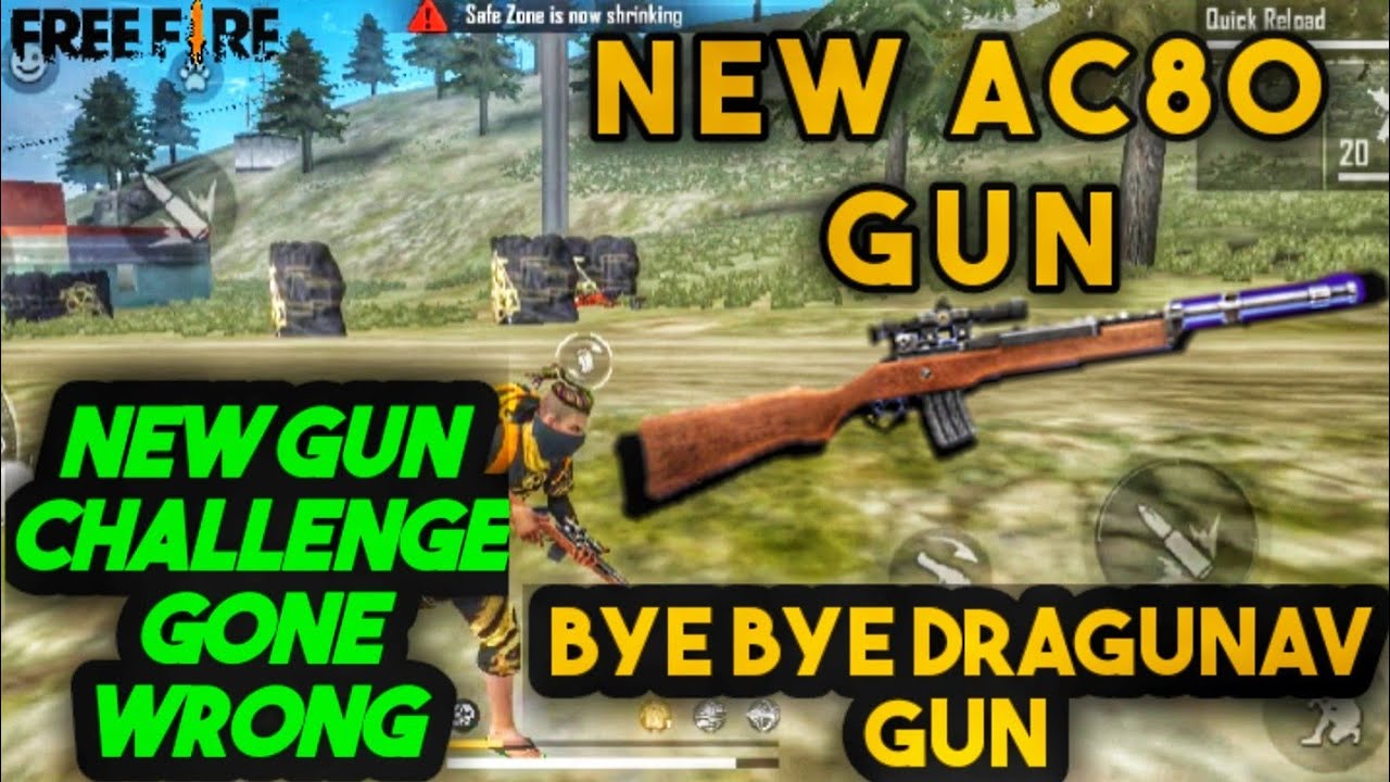 free fire ac80 gun | ac80 gun rate of fire | next weapon royale free ...