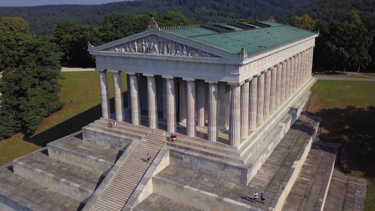 Walhalla Germany Dji Mavic Pro 4K Drone Footage - YouTube
