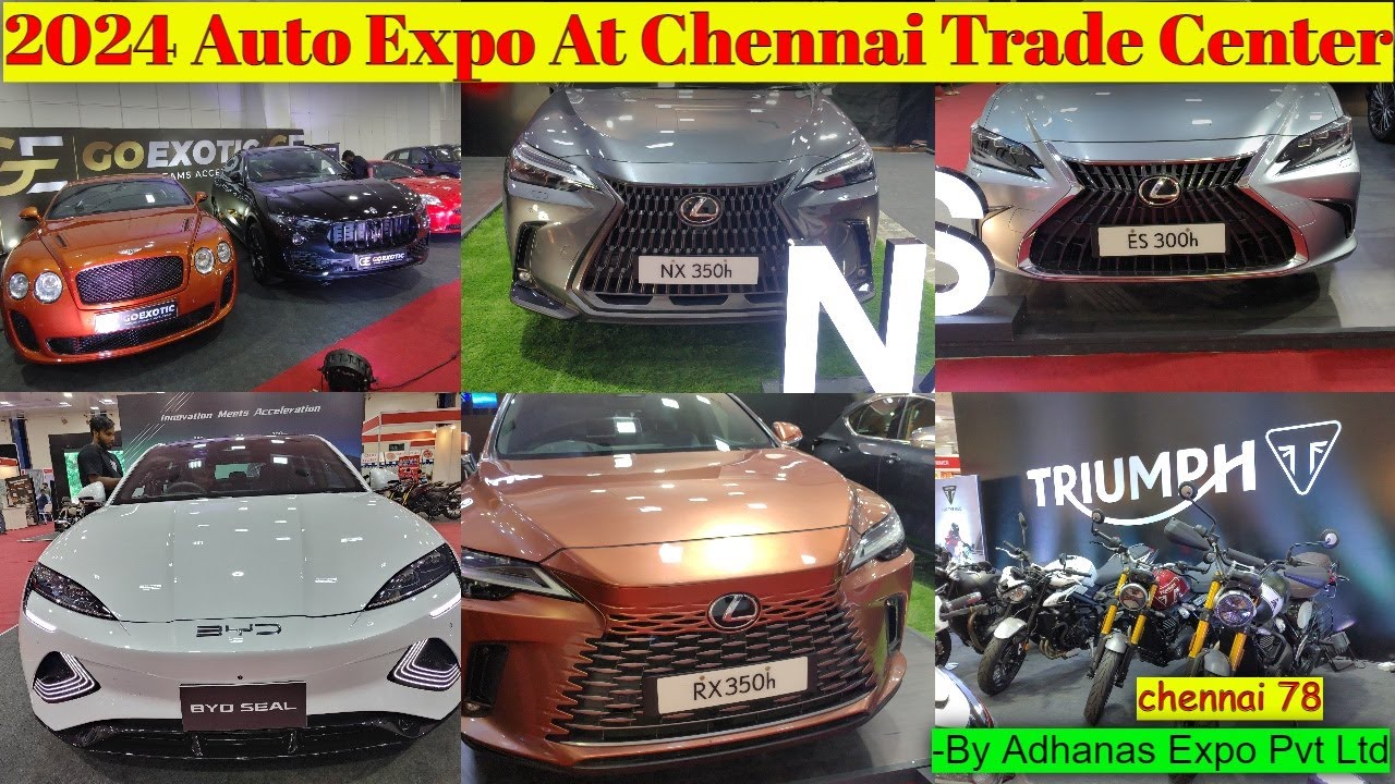 Auto Expo 2024 At Chennai -Trade Center Full Coverage #chennai78 # ...