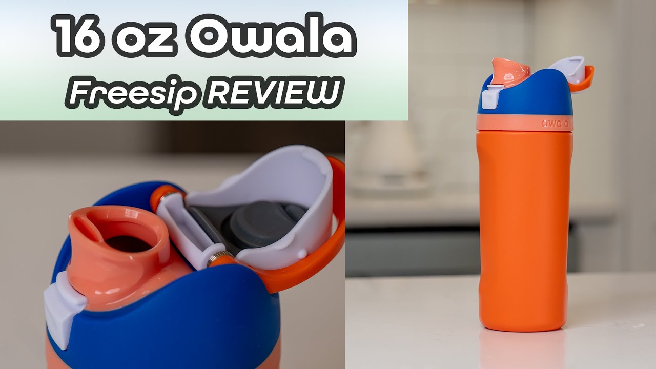 16 Oz Owala Kids Freesip Water Bottle Review - YouTube